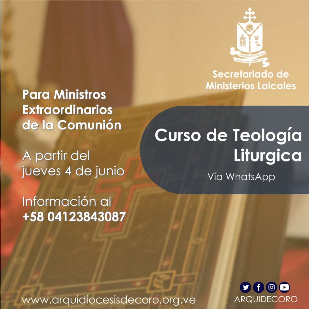 Secretariado de Ministerios Laicales de la Arquidiócesis de Coro inició curso de Teología ...