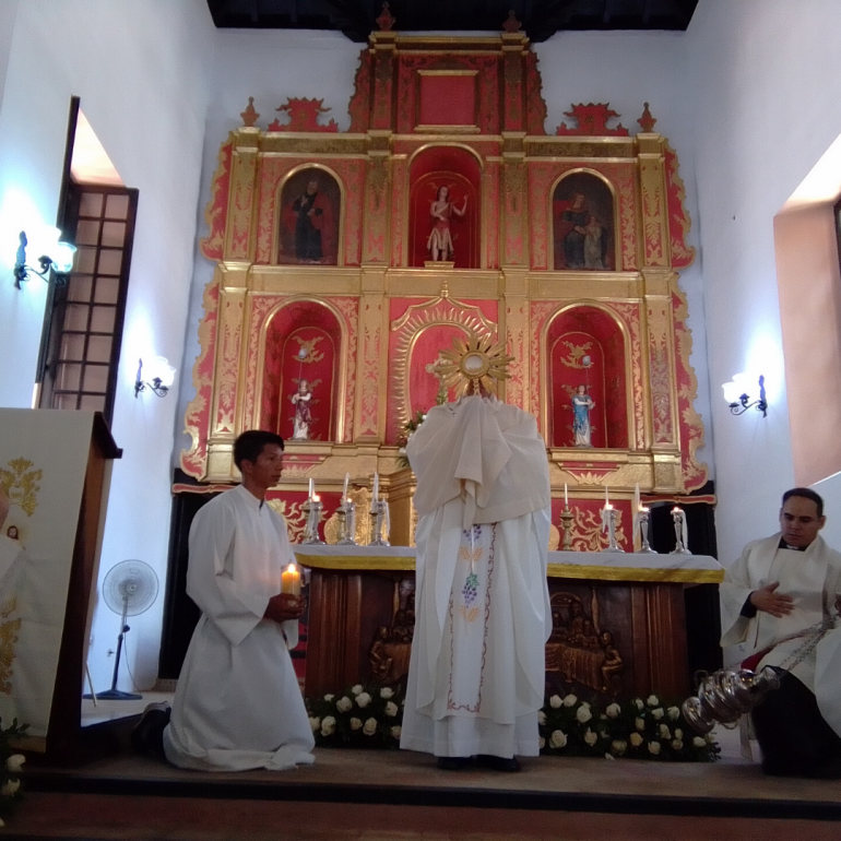 Adoración perpetua en el Santuario Eucarístico San Juan Bautista de la ...