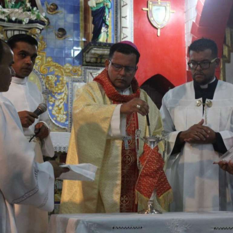 Celebrada Misa Crismal en el Vicariato Apostólico del Caroní