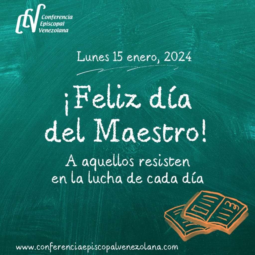 MENSAJE CON MOTIVO DEL DÍA DEL MAESTRO EN VENEZUELA